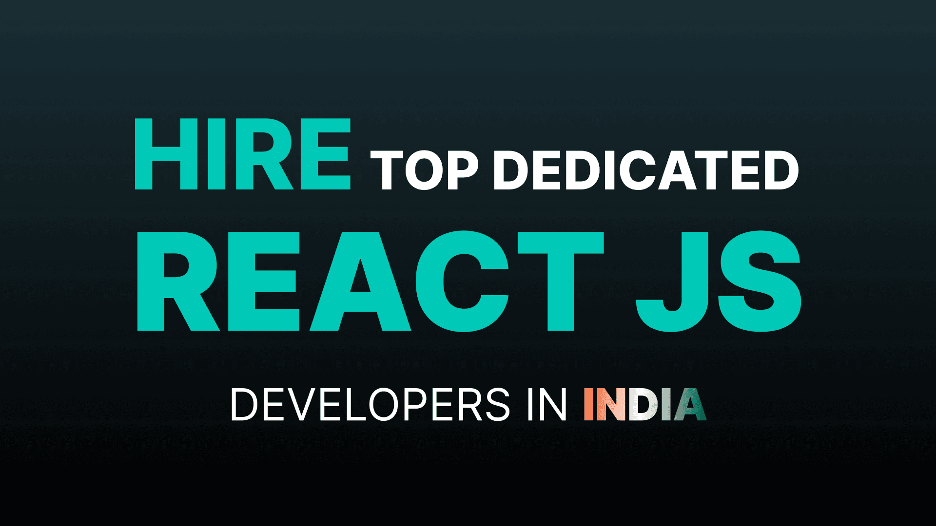 Hire Dedicated Reactjs Developer In India | Infowind Tech