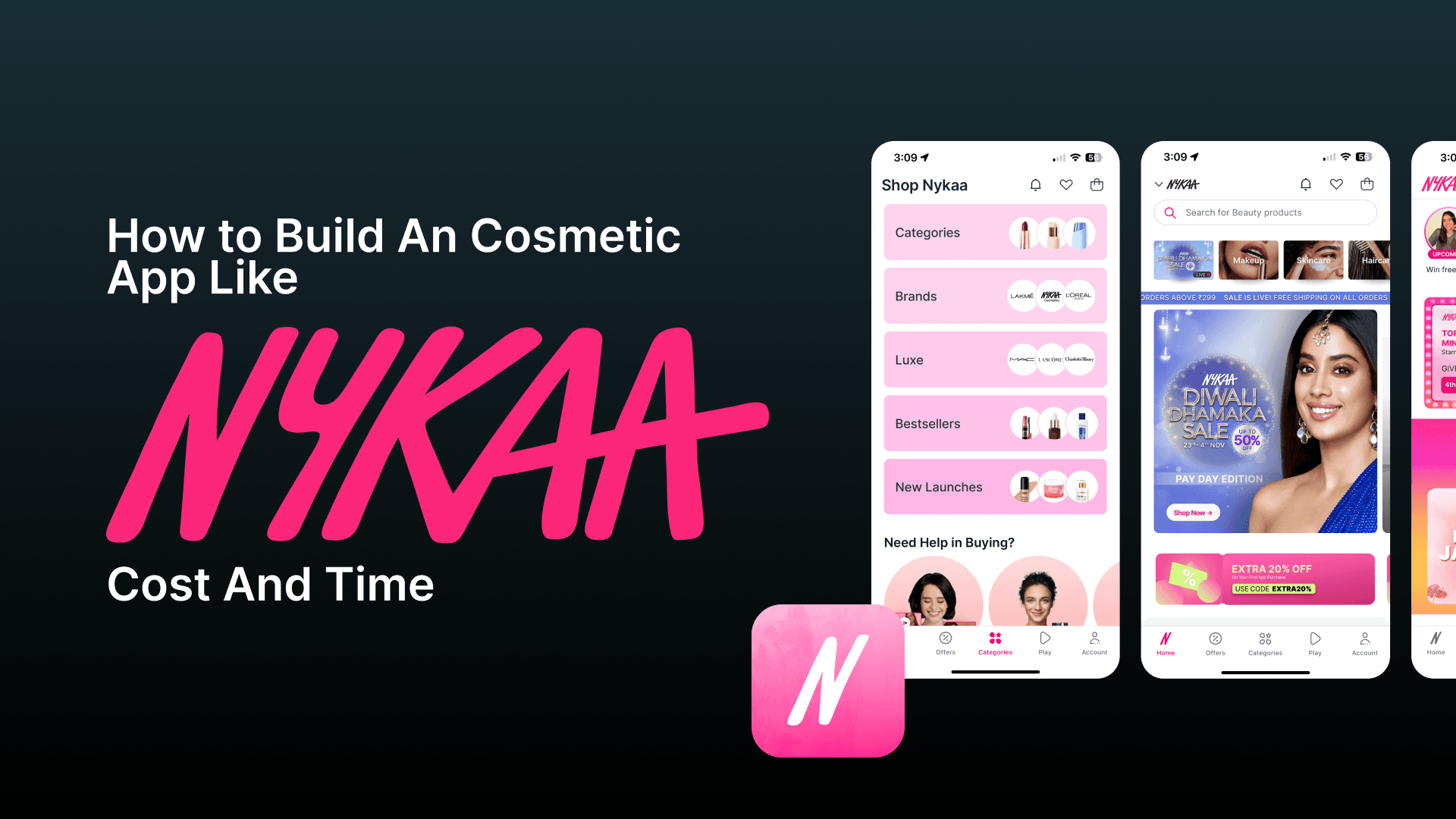Build Cosmetic App Like Nykaa: Cost & Time Guide