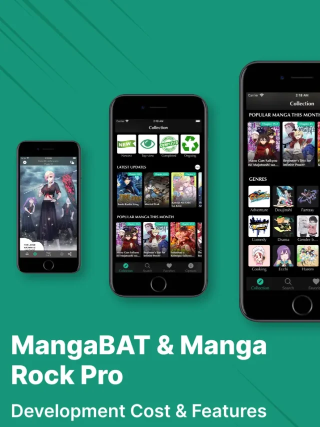 MangaBAT Manga Rock Pro App: Development Cost & Features